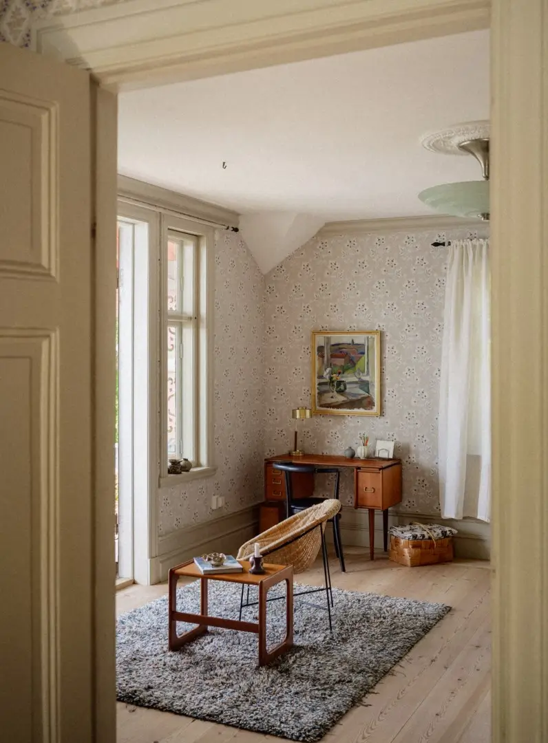 A Beautiful Pink Villa Overlooking the Stockholm Archipelago - The Nordroom