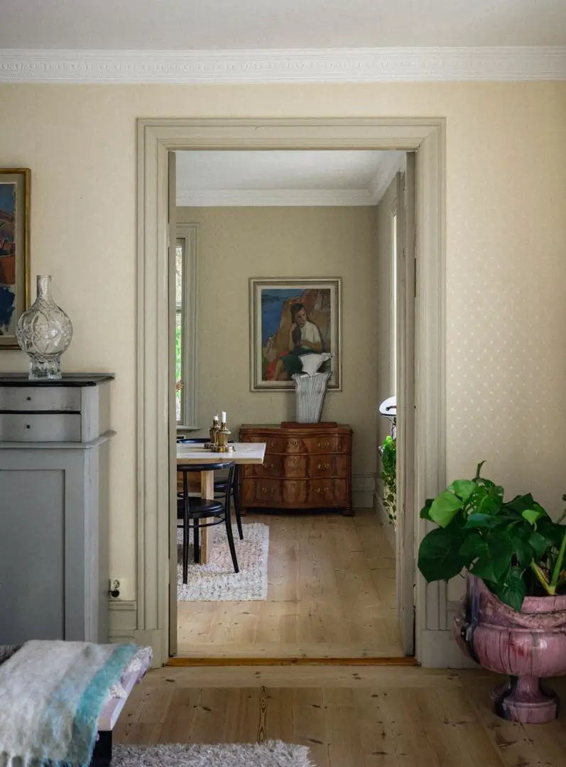 A Beautiful Pink Villa Overlooking the Stockholm Archipelago - The Nordroom