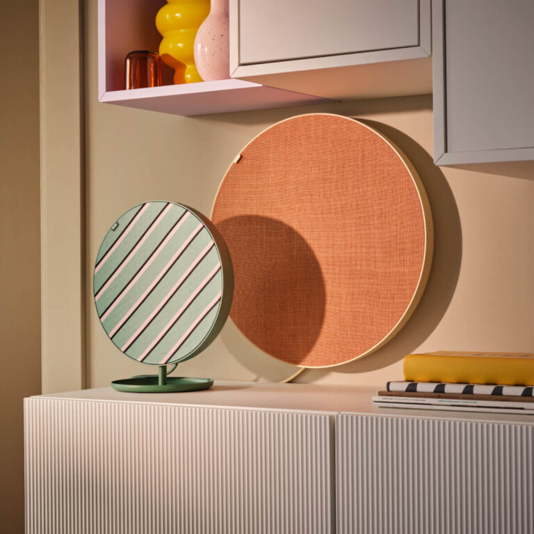 IKEA x Teklan Bring Bold Color and Playful Geometry to Home Tech - The ...